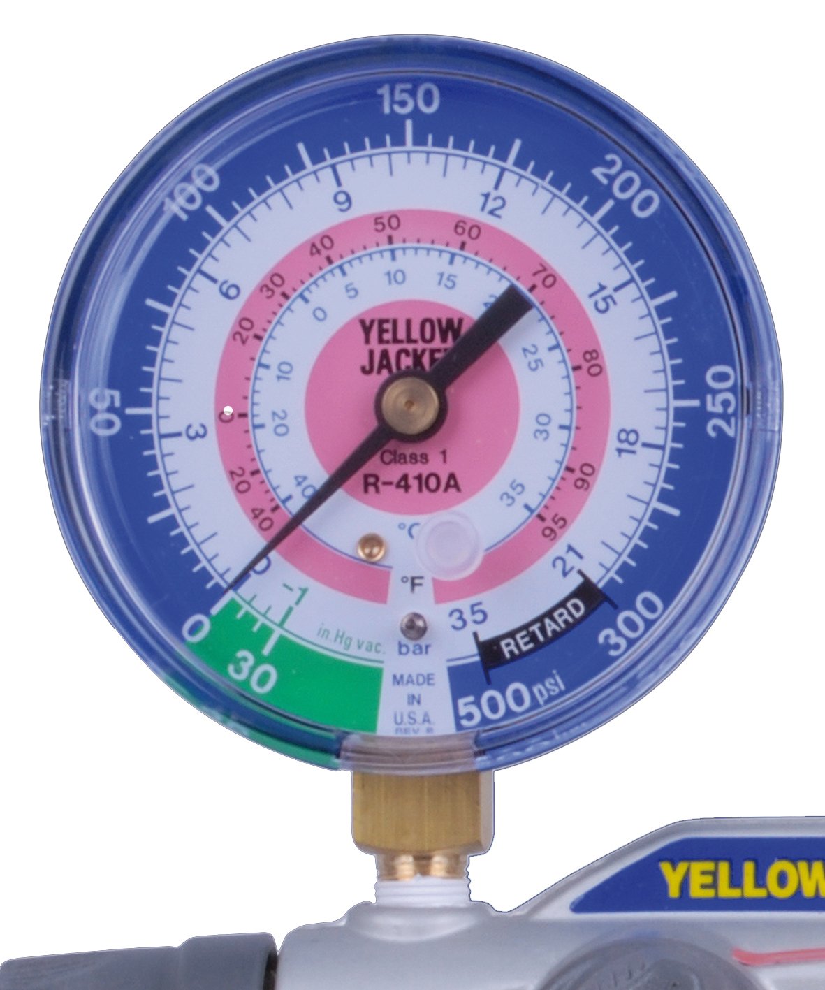 Manometer til YJ, 4-vejs man. R410A, LT - Analoge manometermanifolds ...